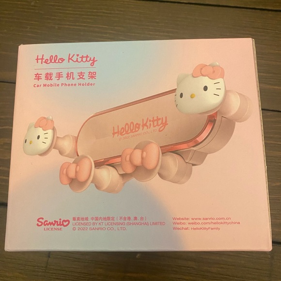 Cell Phones & Accessories | Hello Kitty Air Vent Car Phone Holder ...
